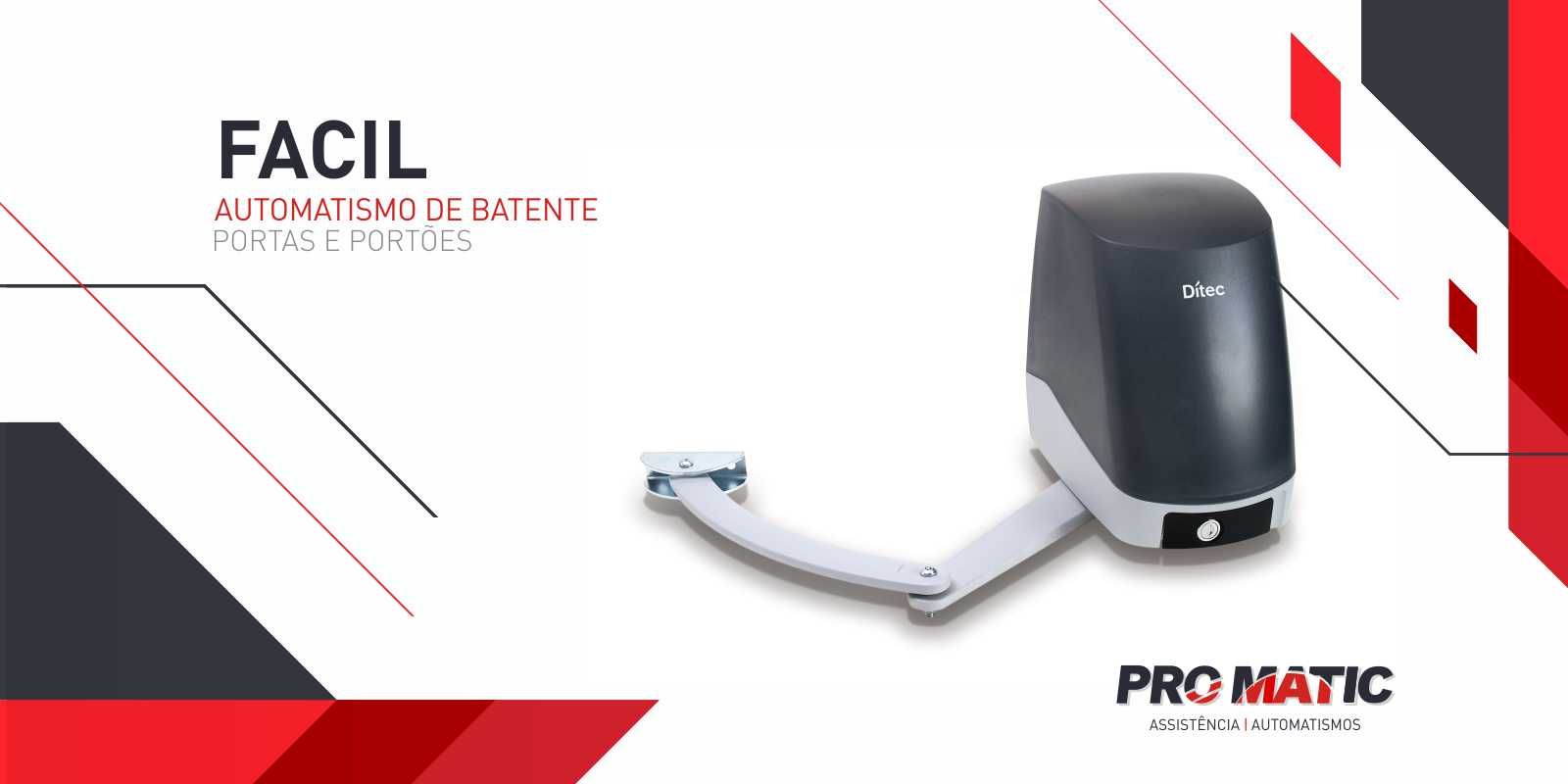 FACIL - AUTOMATISMO DE BATENTE